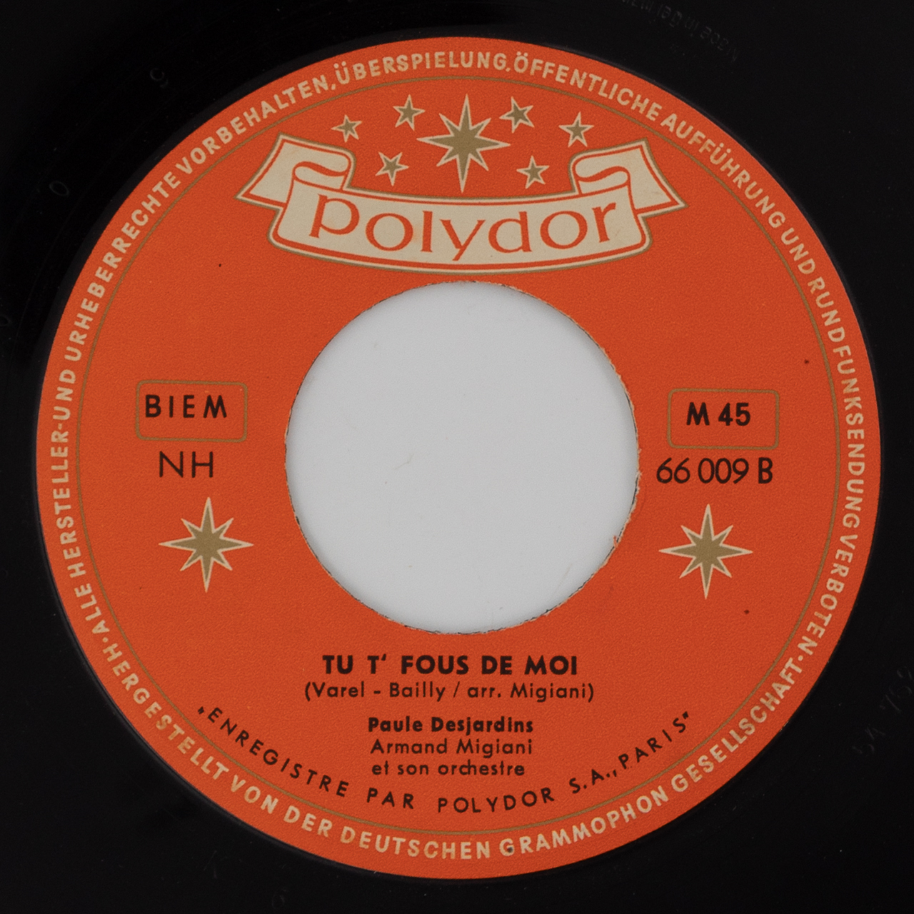 Toi c'est vrai / Tu t' fous de moi - Fonoteca Municipal do Porto